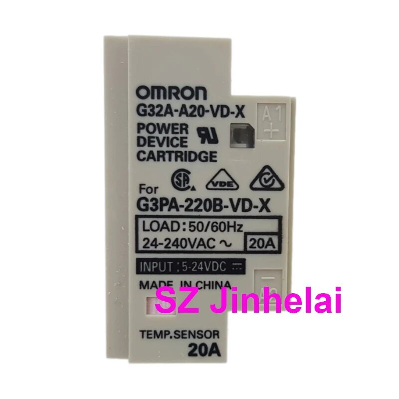 Оригинальный твердотельный реле OMRON G32A-A20-VD-X, блок управления core 20A, картридж устройства питания