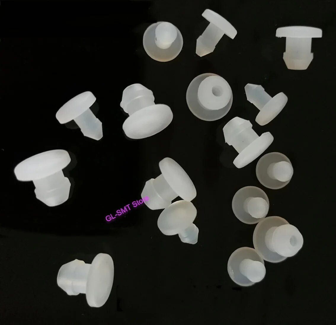 Прозрачные силиконовые заглушки для отверстий 4.5-14 мм 10mm(XY-0016), 20pcs