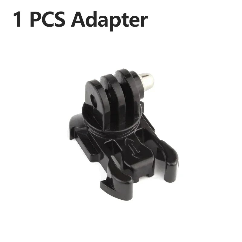 Поворотный на 360 градусов адаптер с поворотной пряжкой для шлема, крепление для камеры GoPro Hero 13 12 11 10 9 8 7 SJCAM DJI Osmo Action 5 4 3