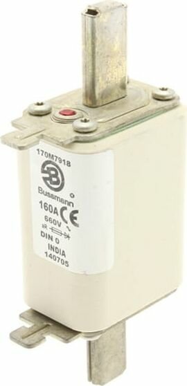 Предохранитель BUSSMANN 170M7918 Предохранитель быстродействующий с характеристикой AR 160А 660VAC DIN0 1шт