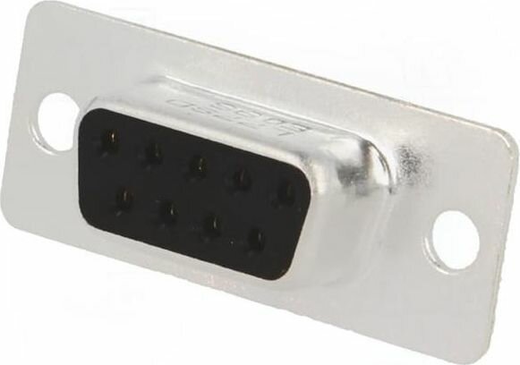 Разъем AMPHENOL L77SDE09S D-Sub PIN 9 вилка "мама" на провод па 1шт