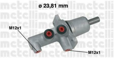 Главный тормозной цилиндр MERCEDES SPRINTER 2, 3-T METELLI 050617