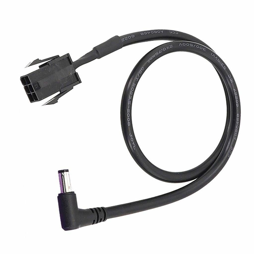 Кабель адаптер 6Pin для видеокарты на DC12V 5.5x2.1mm