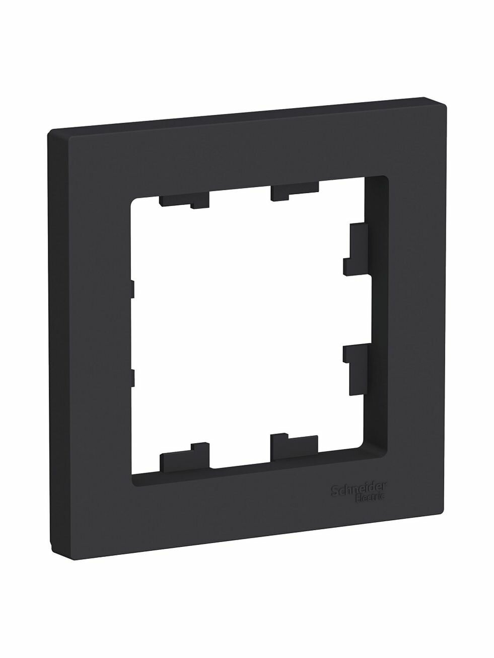 Рамка Systeme Electric ATLASDESIGN 1 пост карбон ATN001001