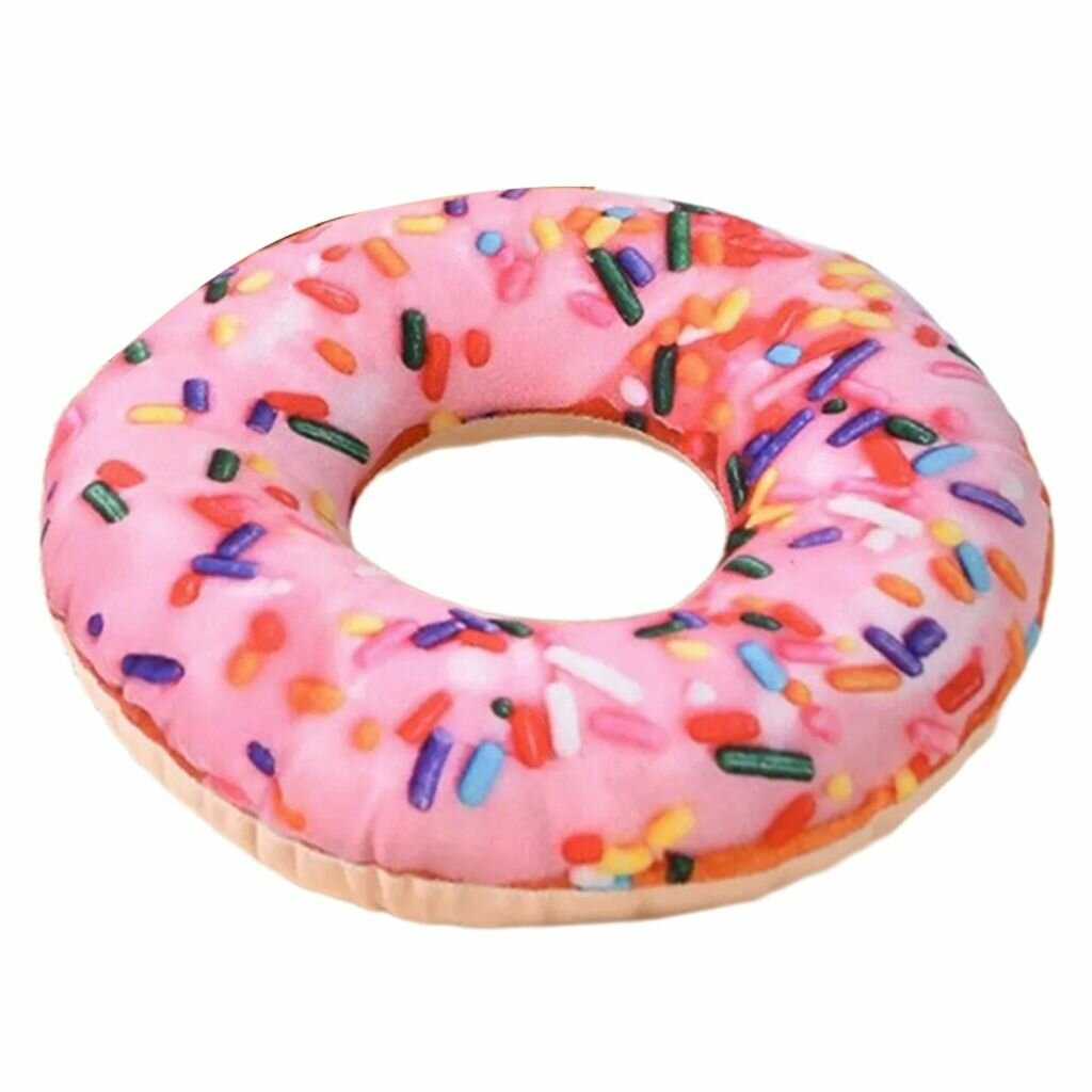 (1шт) Вокальная игрушка для собак "Коренные зубы-пончики"