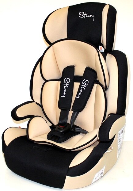 Автокресло Stiony 515 циви (бежевый) с вкладышом