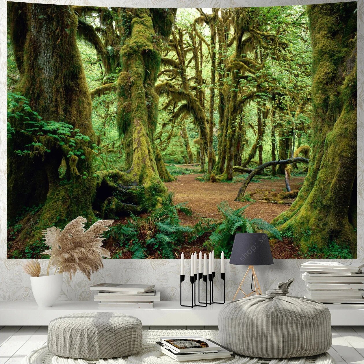 Психоделический гобелен «Древо жизни»