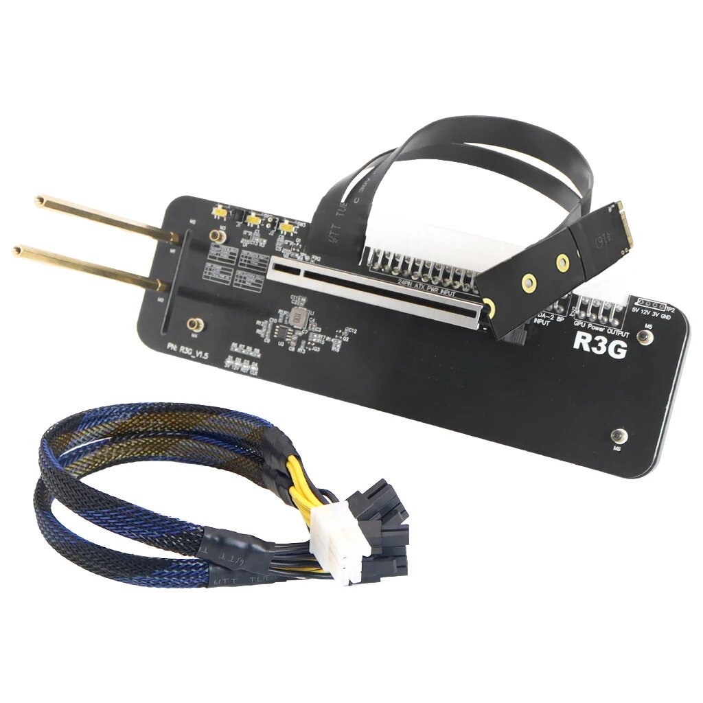 Удлинитель PCIe x16 на M.2 ADTLink R43SG-TU, 25cm