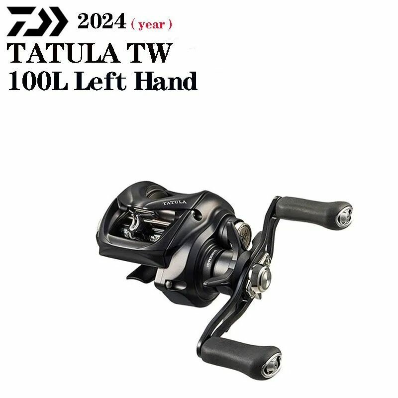 2024 DAIWA TATULA TW 100L LEFT HANDED Рыболовное колесо Для левшей Рыболовные снасти