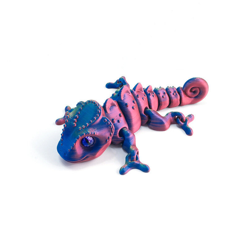 Игрушка-хамелеон MINISO, 3D печать, с подвижными шарнирными суставами