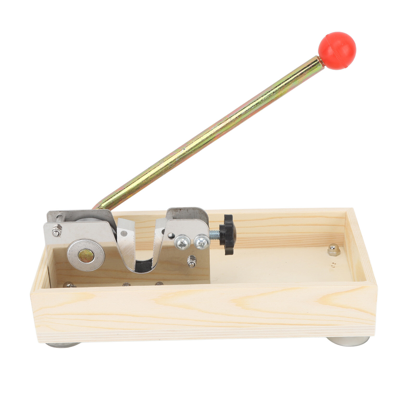 Эргономичные щипцы-щелкунчики для фундука, миндаля, каштанов, многоразовый инструмент для открывания гаек с удобной ручкой для легкого раскалывания