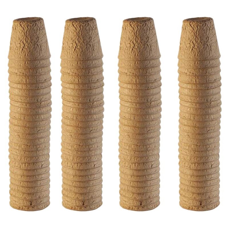 100 шт. горшок для рассады защита окружающей среды разлагаемый стаканчик для рассады 8x8 см бумажные садовые принадлежности бытовые инструменты