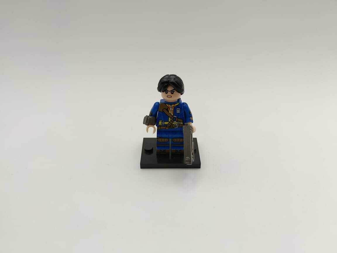 Минифигурка "Люси Маклин", фигурка из вселенной Fallout, совместима с конструкторами Lego
