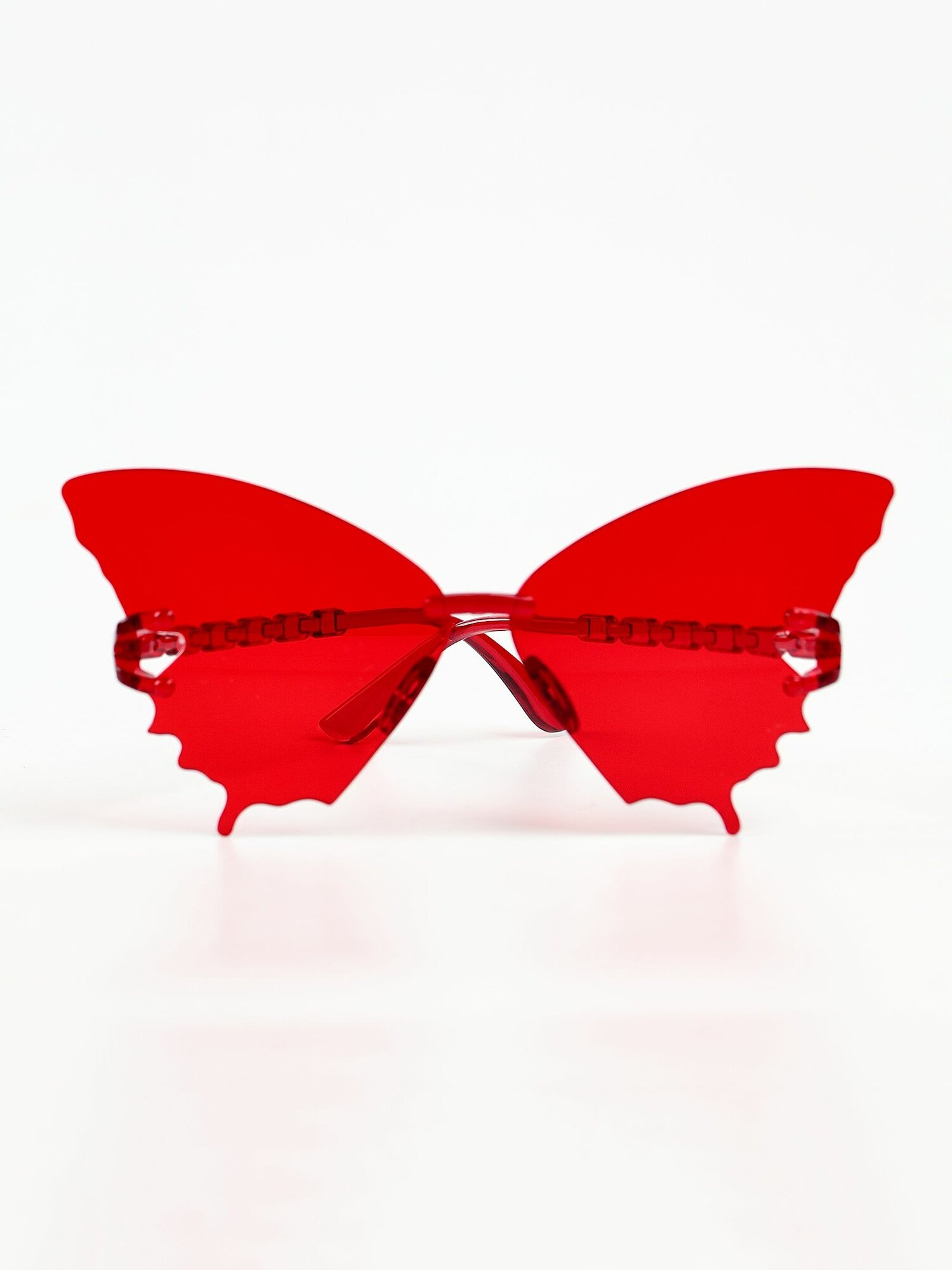 Карнавальные очки "Бабочка", цвета микс