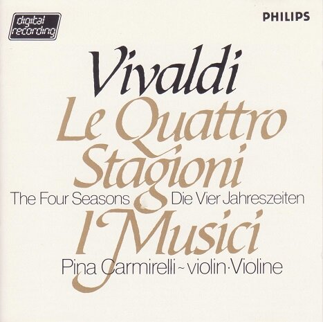 Диск Vivaldi: Four Seasons - Composer: Antonio Vivaldi; (1 CD) — фото 1