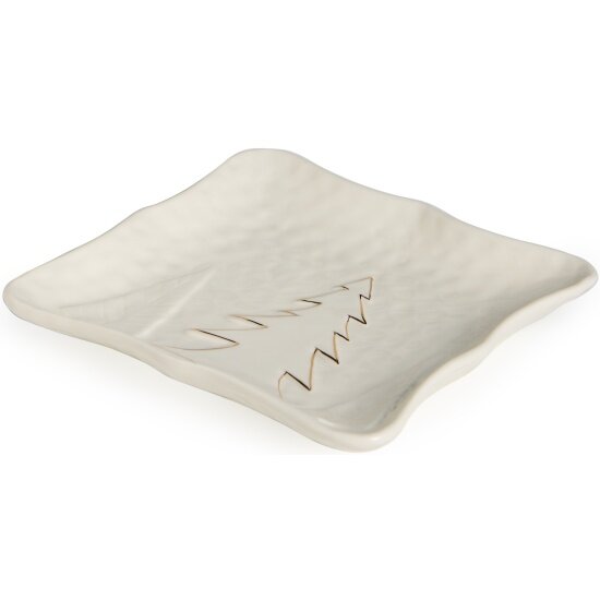 Блюдо Lefard сервировочное "новогоднее", 15,7*14,4*2,3 см