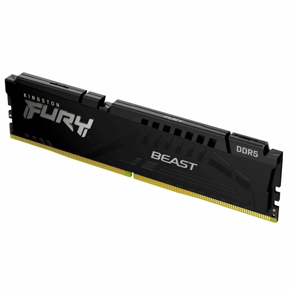 Kingston Модуль памяти 16GB 6000MT s DDR5 CL40 DIMM KF560C30BBE - 16