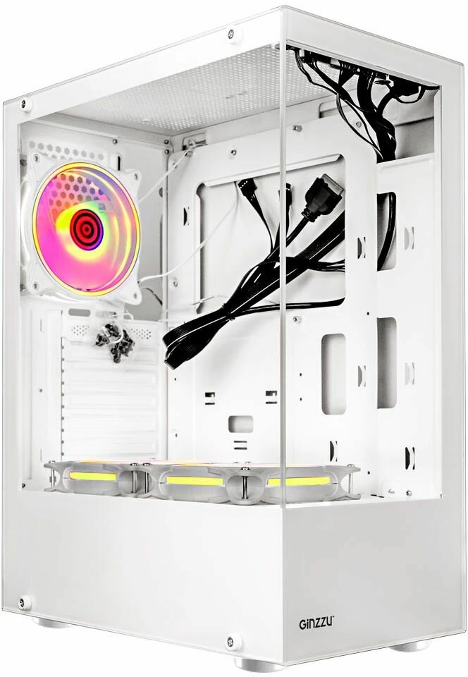 Корпус Ginzzu CL310 White