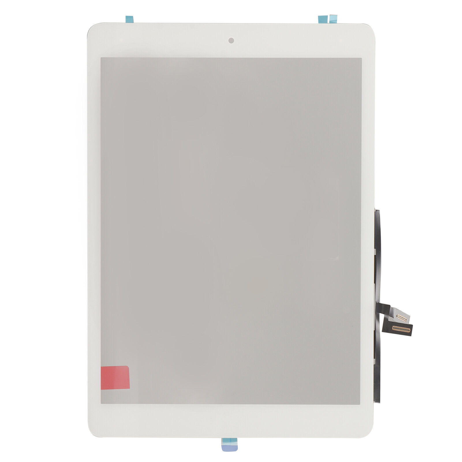 Сенсорный экран для iPad 9 (10.2"): дигитайзер и стекло в сборе с клеем, белый