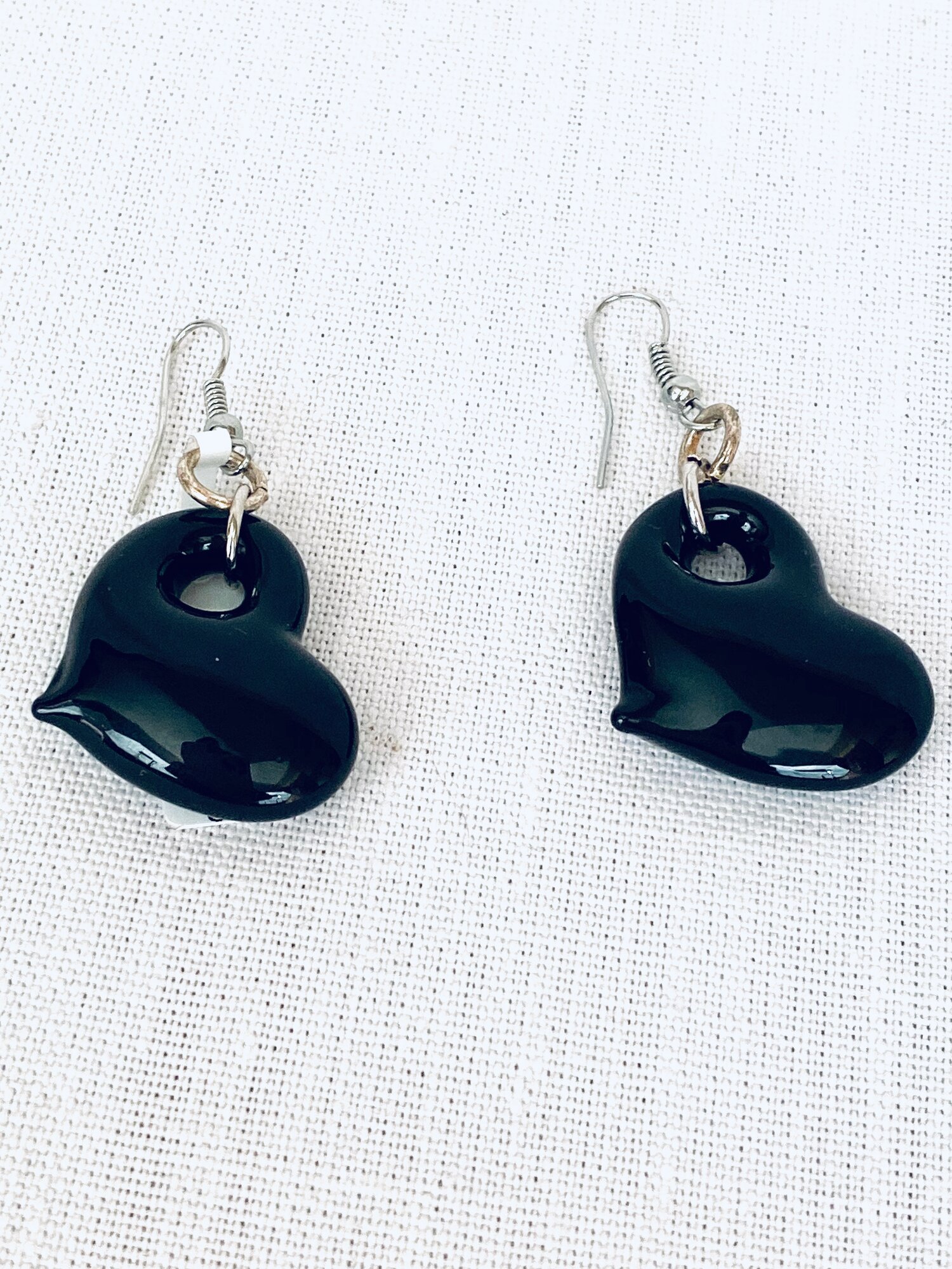 Серьги пусеты, муранское стекло