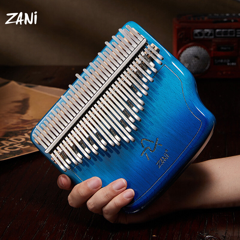 Калимба 34 ноты , Мини-пианино, Двухслойное пальчиковое пианино , Буковое дерево