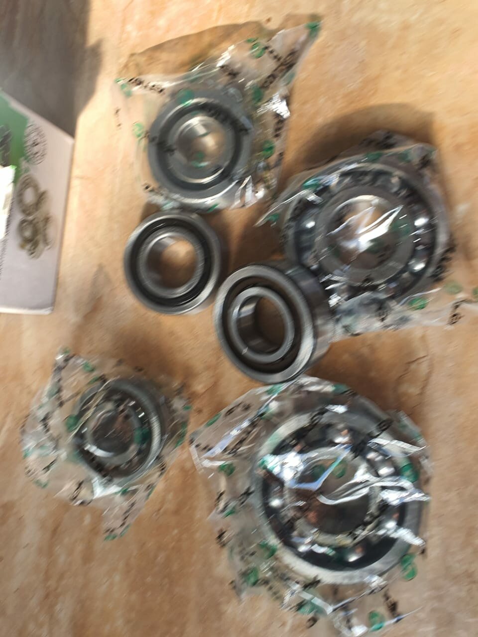 Комплект Подшипников Кпп Коробки Передач Ваз Классика 2101-2107 Нива 2121 213 214 Шевроле Урбан и тд. 4 и 5 Ступенчатые.