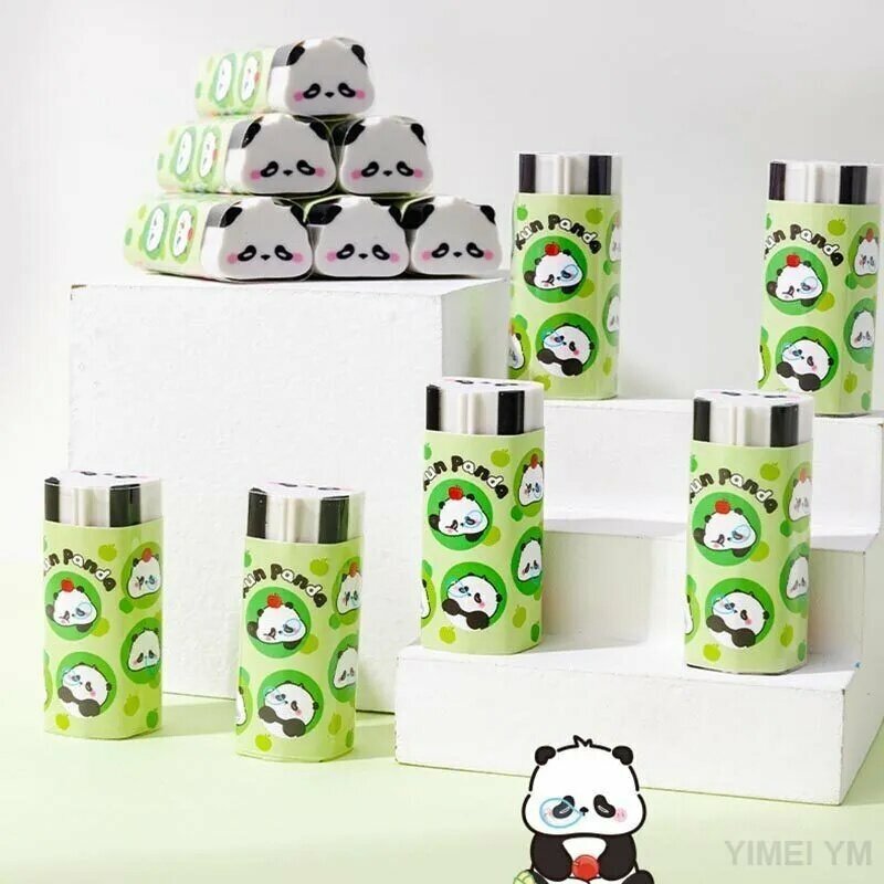 Три прекрасных ластика панды