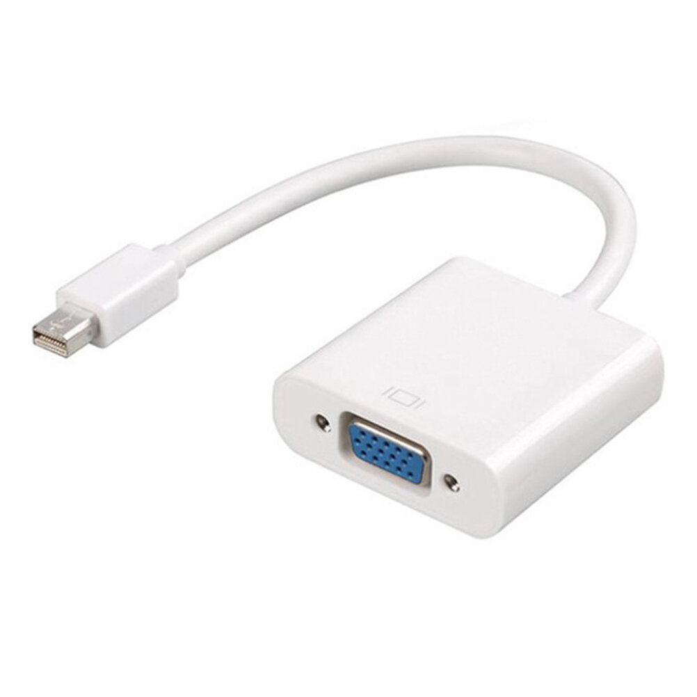 Кабель-адаптер Mini DisplayPort - VGA. Поддержка Mini DisplayPort v1.2.