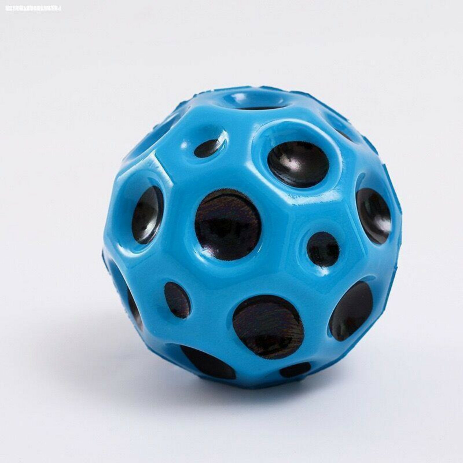 Elastic Lunar Bounce Stress Ball - Игрушка с высоким отскоком 7 см, Galaxy Ball, размер 70x70 мм, материал высокого качества, для возрастов 5+, подходит для игры на улице, в зале, в парке, с забавным звуком при отскоке, легкая для хвата, броска и