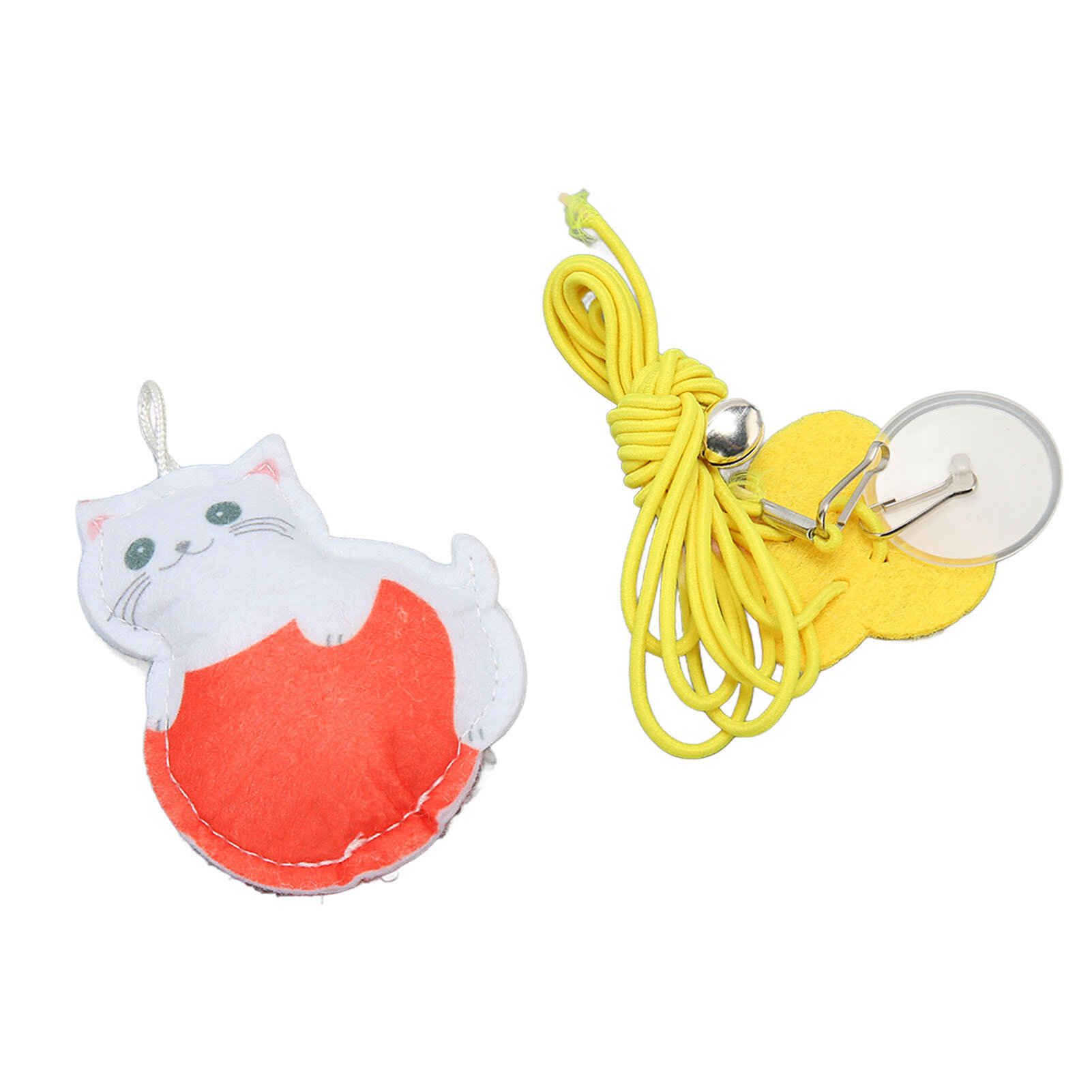 Игрушка для кошек на дверной петле с кошачьей фигуркой, вытягивающаяся и интерактивная для тренировки и отдыха