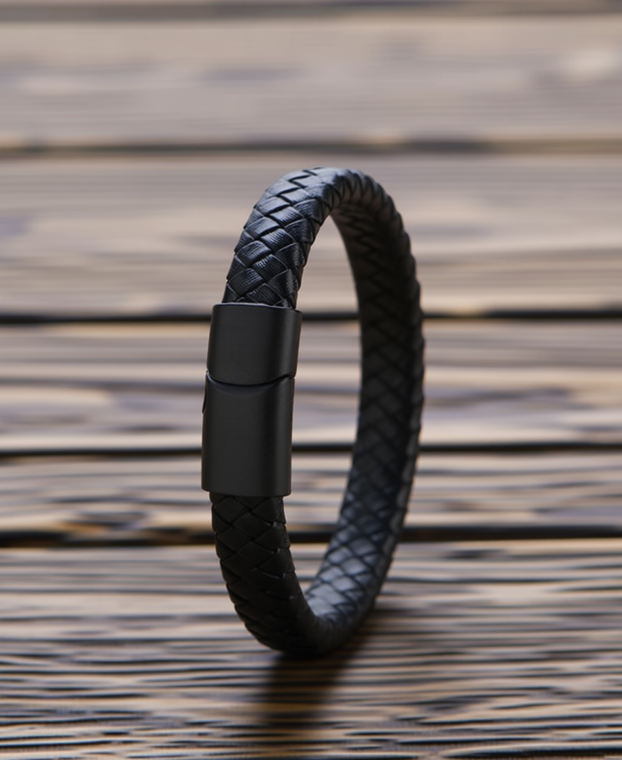 Плетеный браслет