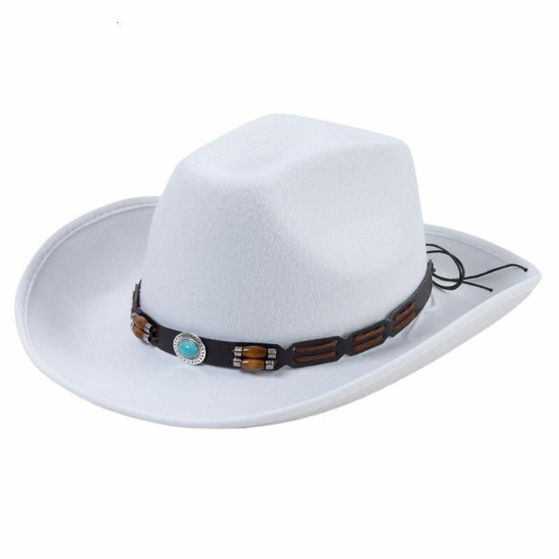 Ковбойская шляпа для отдыха, Белый