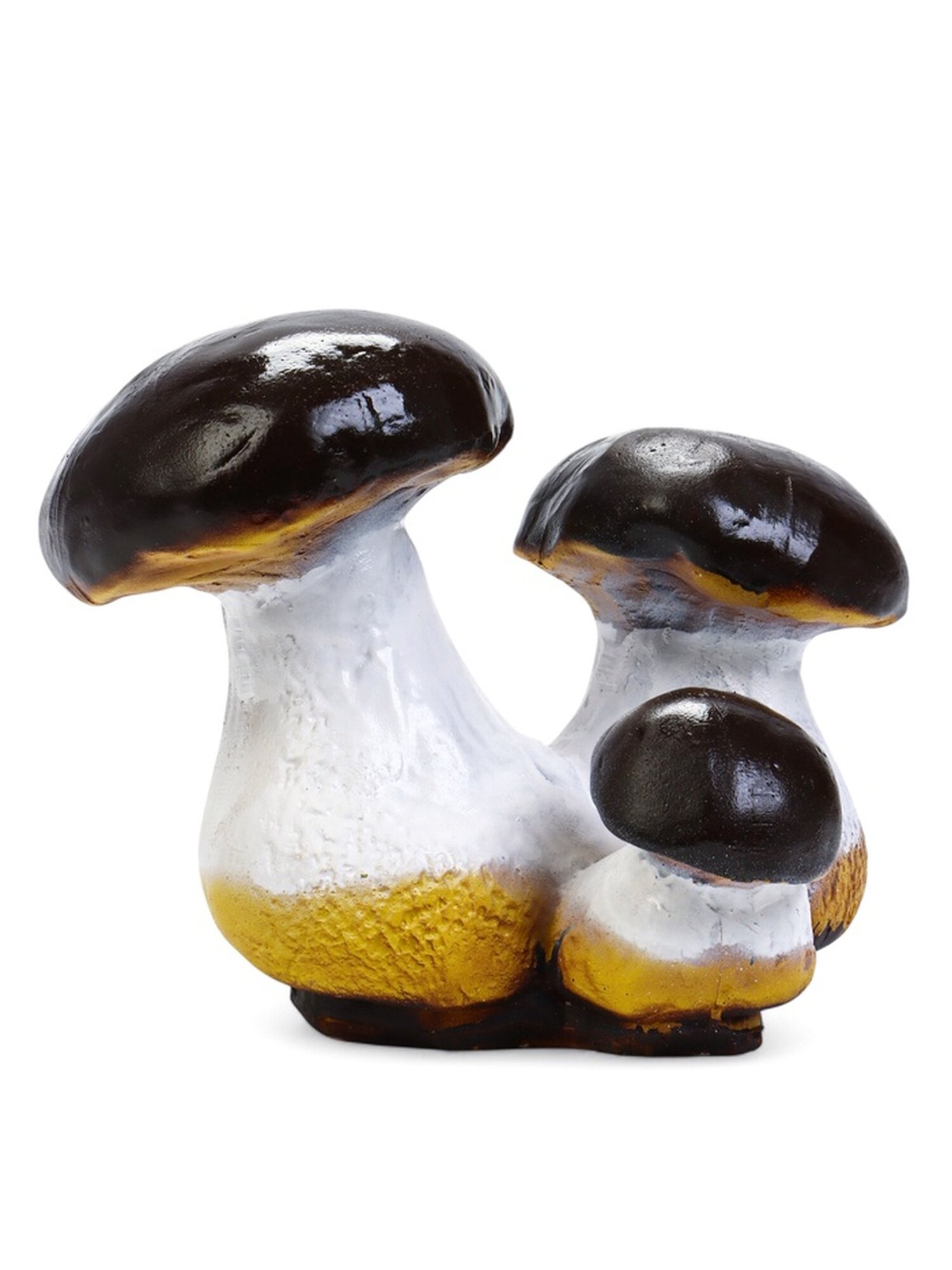 Садовая фигура Хорошие сувениры "Тройной гриб-боровик", малый, 14х12х15 см