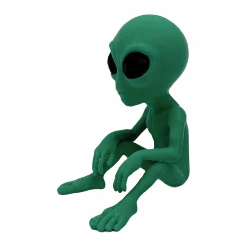 Забавные украшения пришельцев-зеленый