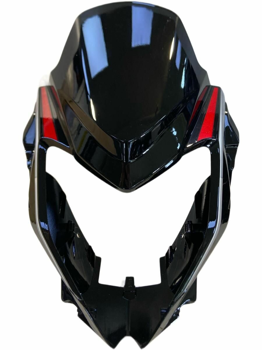 Обтекатель фары красный мопед VMC AURA