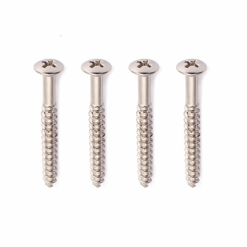 Крепежные винты для грифа гитары, Серебро