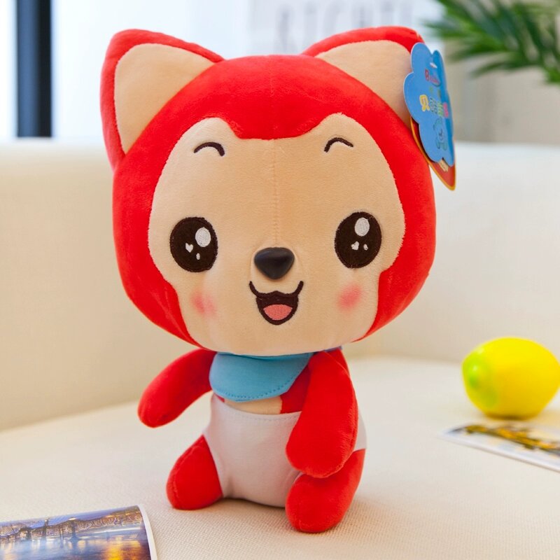 Кукла Baby Alie, милая плюшевая игрушка персикового цвета, кукла-белка, кукла из ткани, подушка, подарок на день