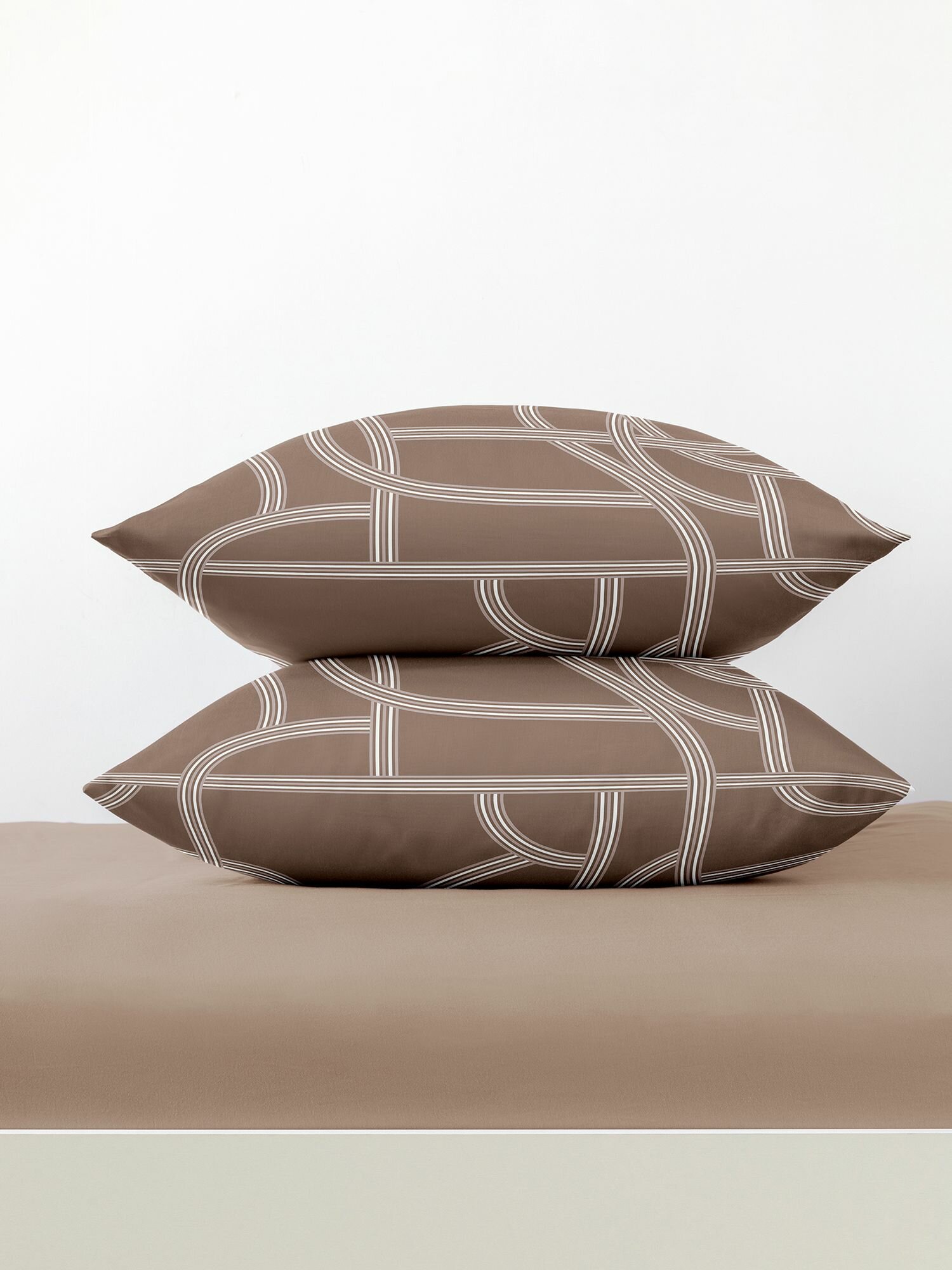 Комплект наволочек перкаль 70х70 (2 шт.) "Cozy Home" рис. 43018-1 Альянс/Alleanza