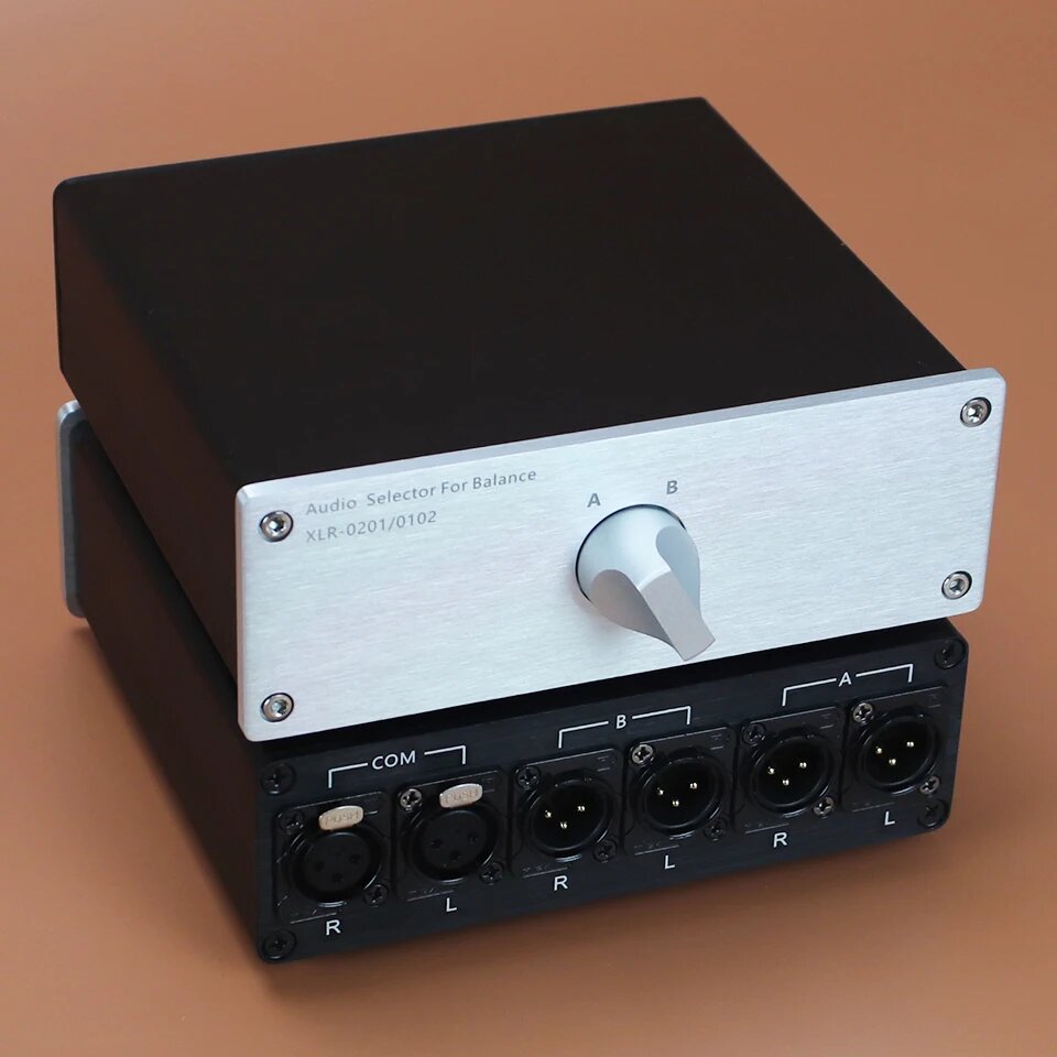 ERISU AUDIO аудиопереключатель двухканальный XLR