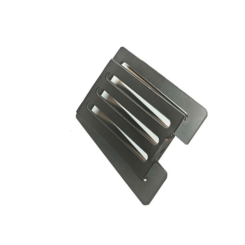 Металлическая подставка для саундбаров с подавлением вибраций, Черный