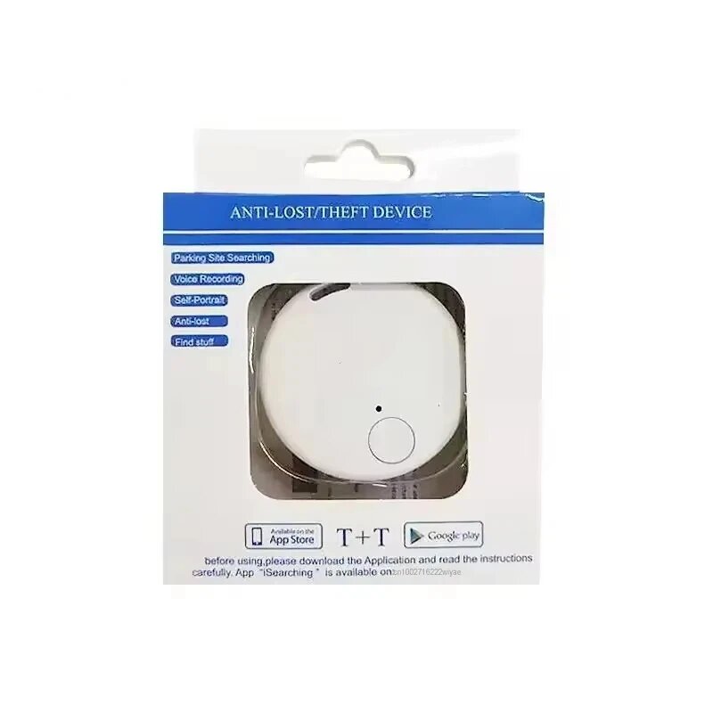 Mijia Mini GPS трекер Bluetooth 5.4 анти-потерянное GPS мини-устройство домашнее White with Box