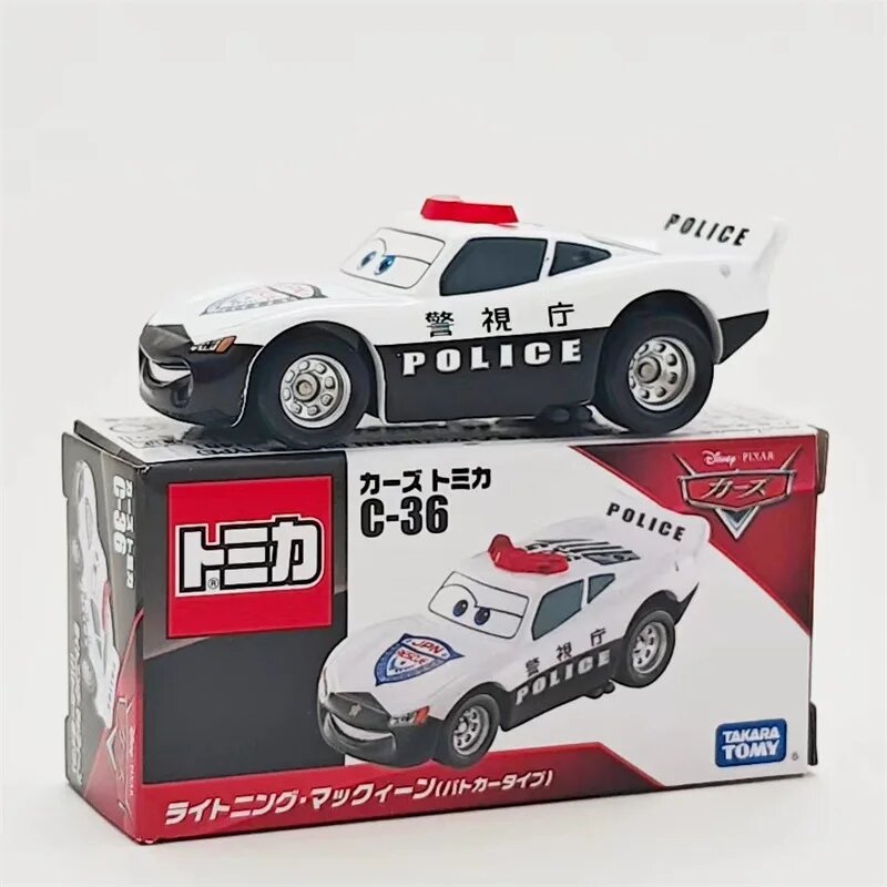 Takara Tomy Cars Молния МакКуин Джексон Шторм, полицейская машина, C36