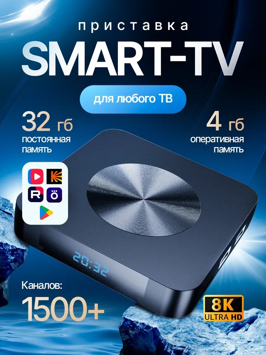 Смарт ТВ приставка для телевизора