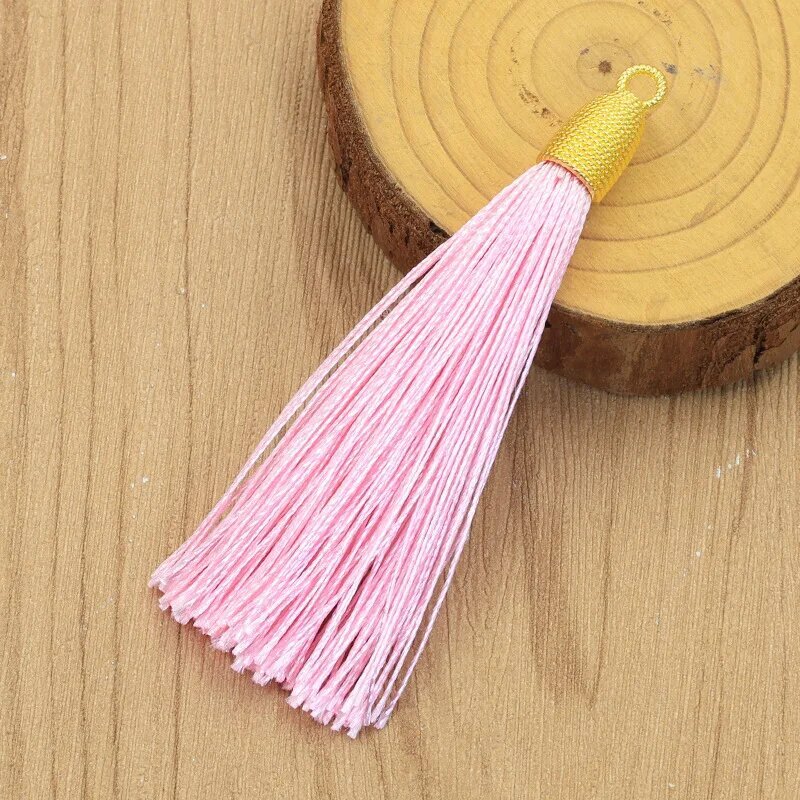 Многоцветные кисточки из полиэстера Розовый, 5Pcs, Pink