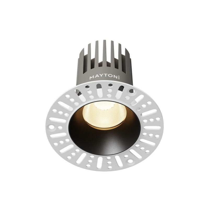 Встраиваемый светильник Maytoni DL121-15W-3K-TRS-B