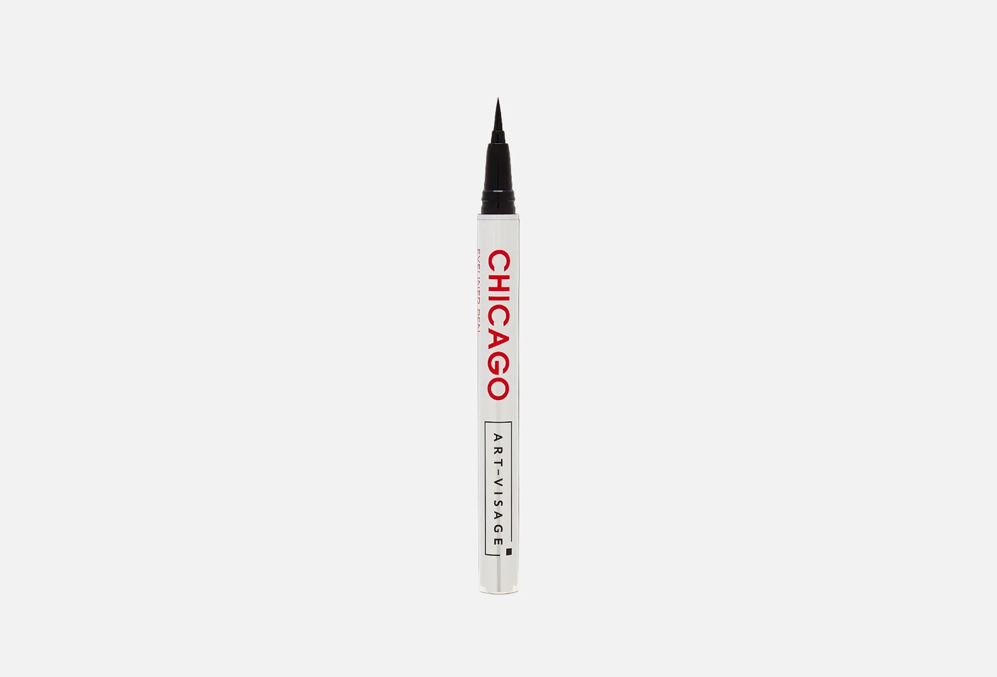 Подводка для глаз ART-VISAGE "CHICAGO" 01, фломастер, глянцевая, черная