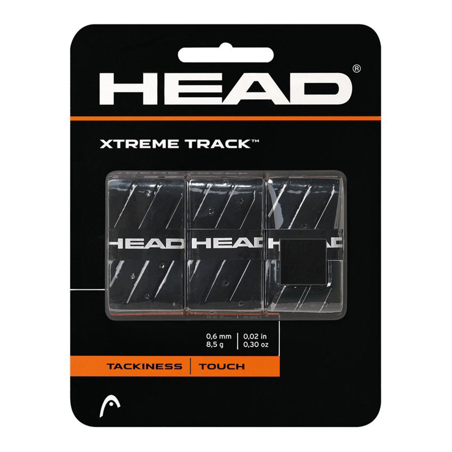 Обмотки HEAD Xtreme Track 3шт Черный 285124-BK
