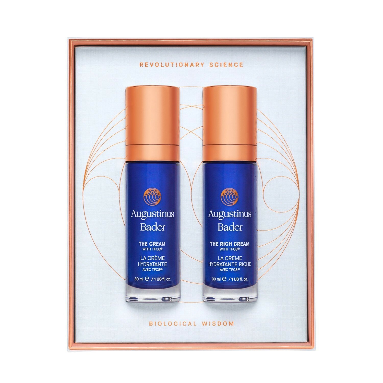 Набор из двух кремов для увлажнения кожи - 30 мл. Augustinus Bader Discovery Duo - 30 ml.