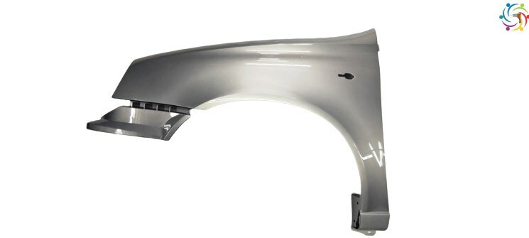 Крыло Калина 1 пластиковое переднее левое окрашенное в цвет кузова Рислинг 610