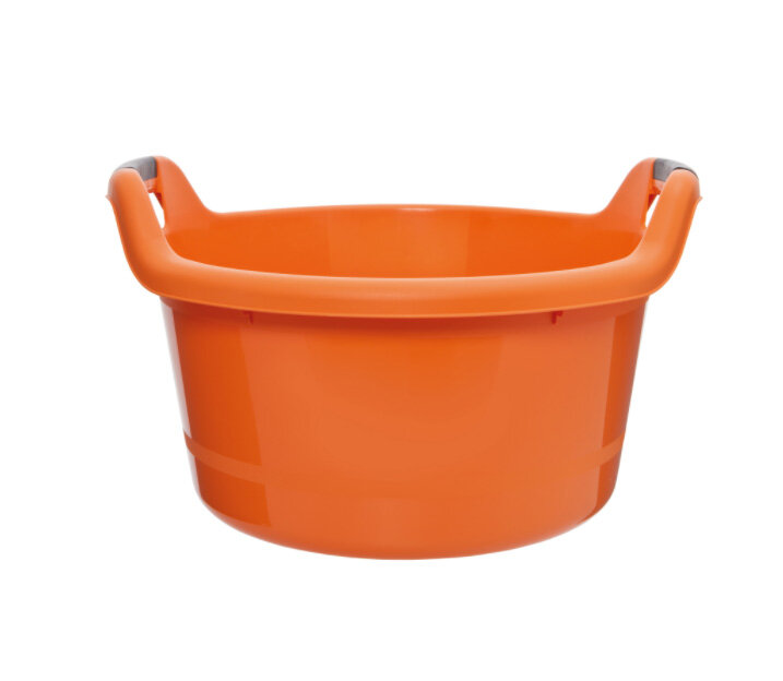 Таз С40800 круглый с ручками люкс 46х44х26 см